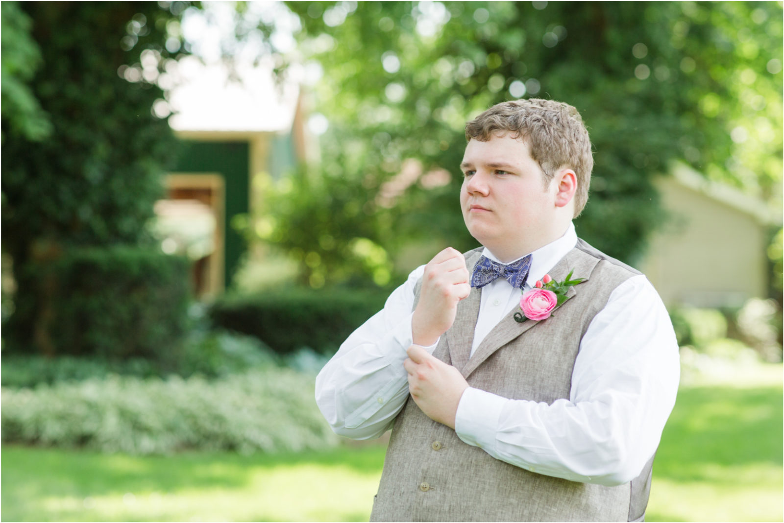 Gardens at Ray Eden Bright Summer Wedding | Louisville Wedding ...